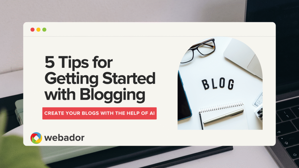Webador - Blog for Small Businesses